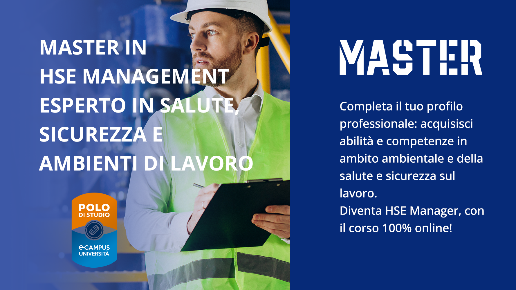 Master in HSE Management – Master Formazione
